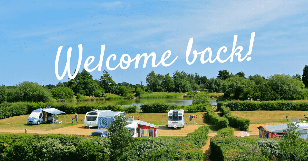 Welcome back! - Tranquil Parks